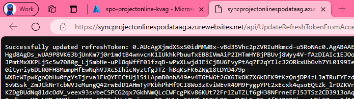 Connect to Project Online Site Collection using an app registration - The solution - Alex Grover
